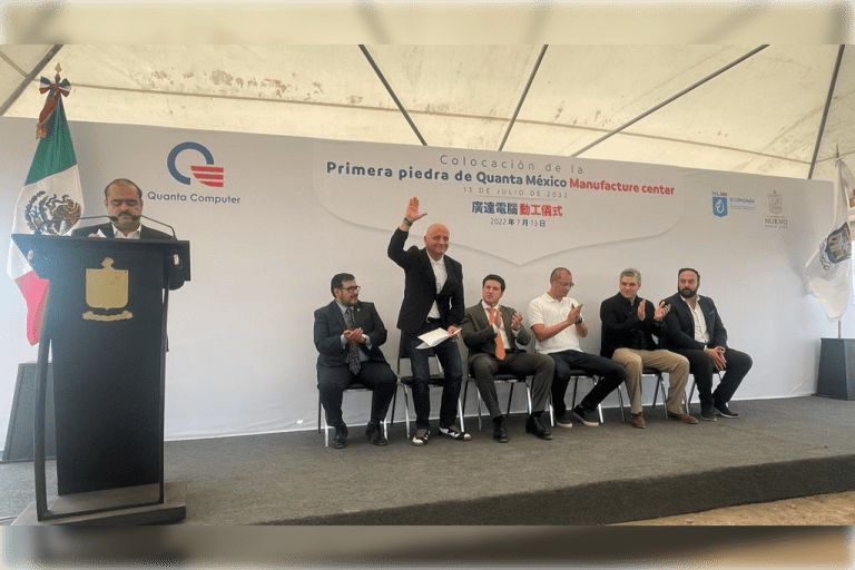 Quanta Computer begins construction on the expansion of its plant